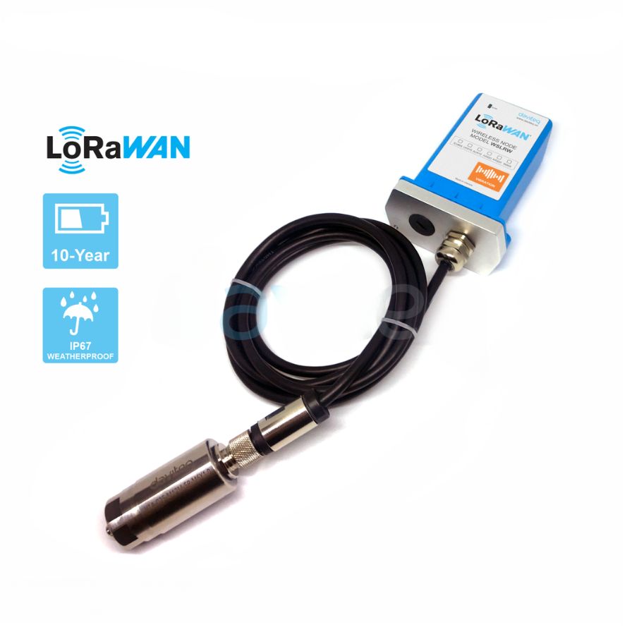 Piezoelektrisk Vibrationssensor Lorawan Lorawan Direktronik Ab