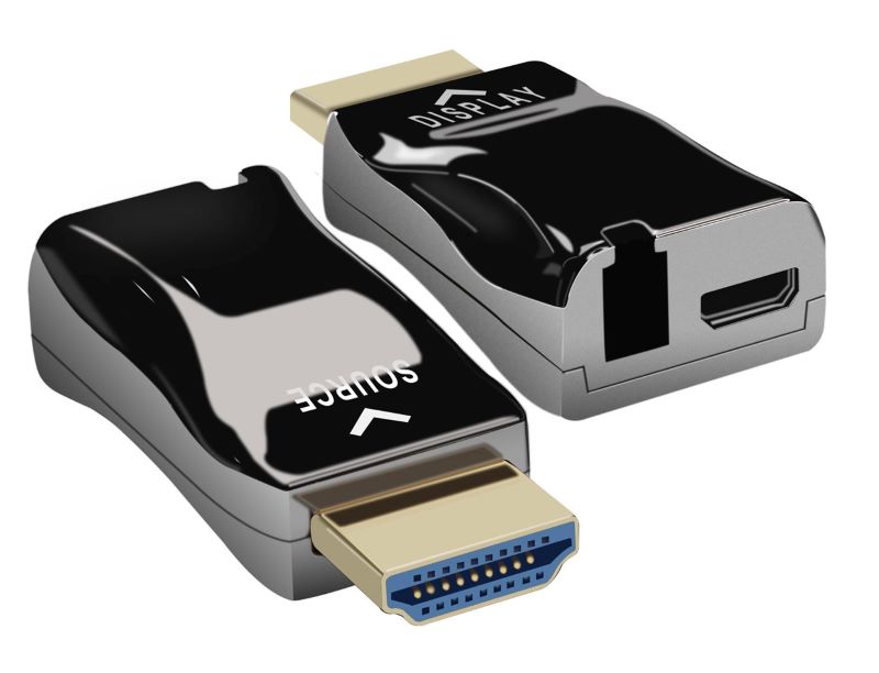Mini HDMI 4K fiberförlängare, Simplex LC - Direktronik AB
