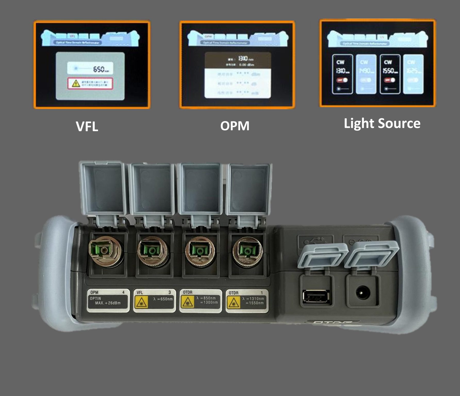 OTDR för fälttester, APC och UPC - Direktronik AB