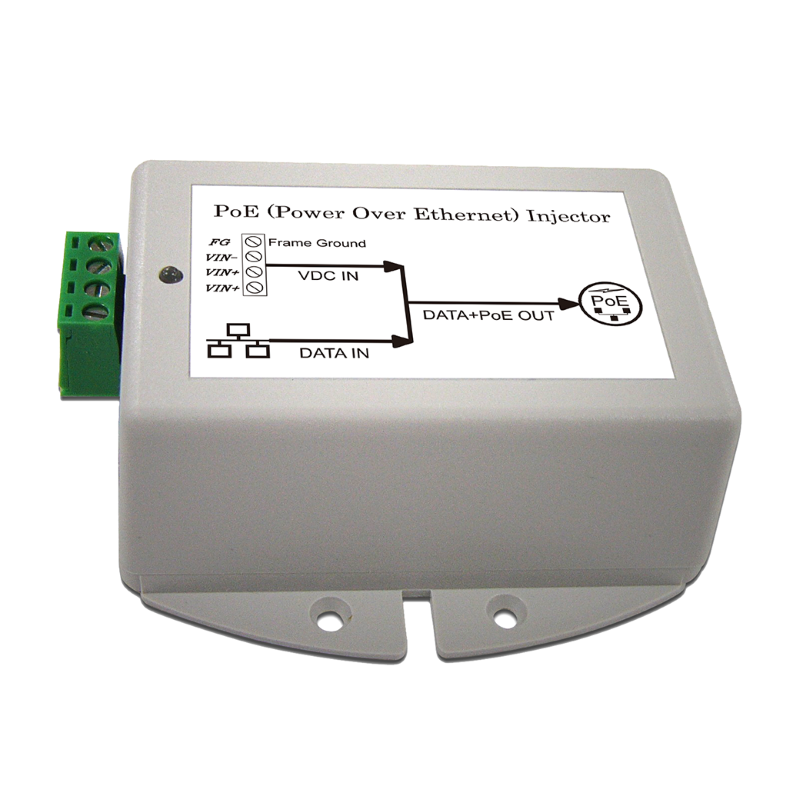 PoE-injektor, enkelport, passiv, DC/DC - Direktronik AB