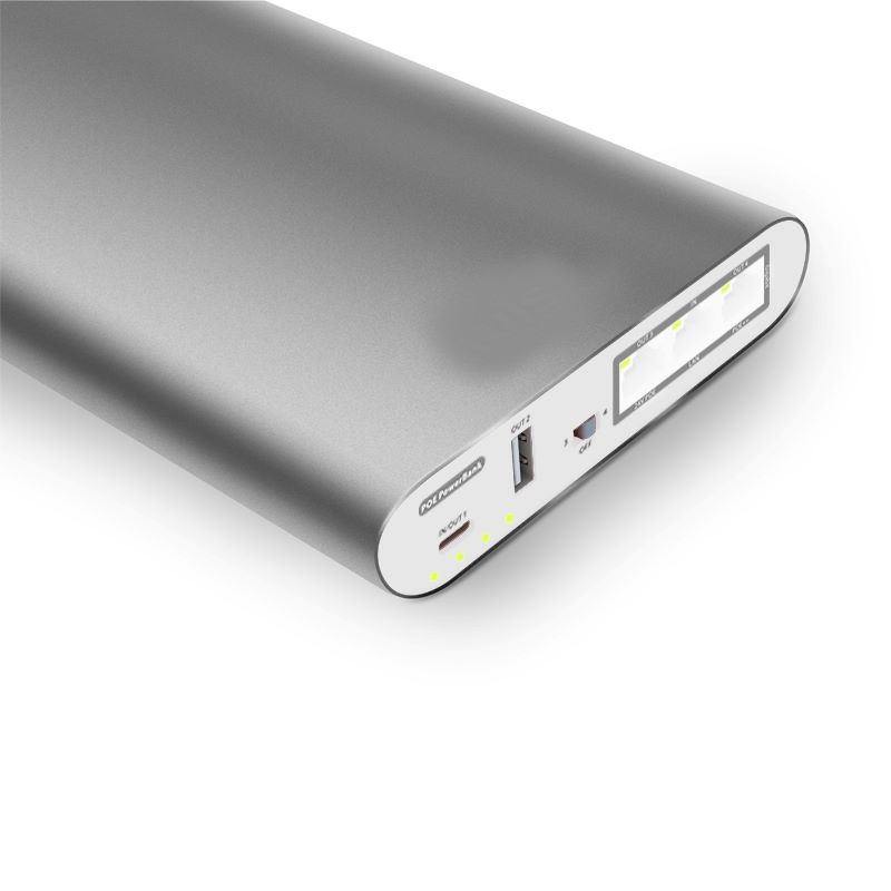 PoE-injektor 802.3bt, kraftfull Powerbank 26400 mAh/98Wh - Direktronik AB
