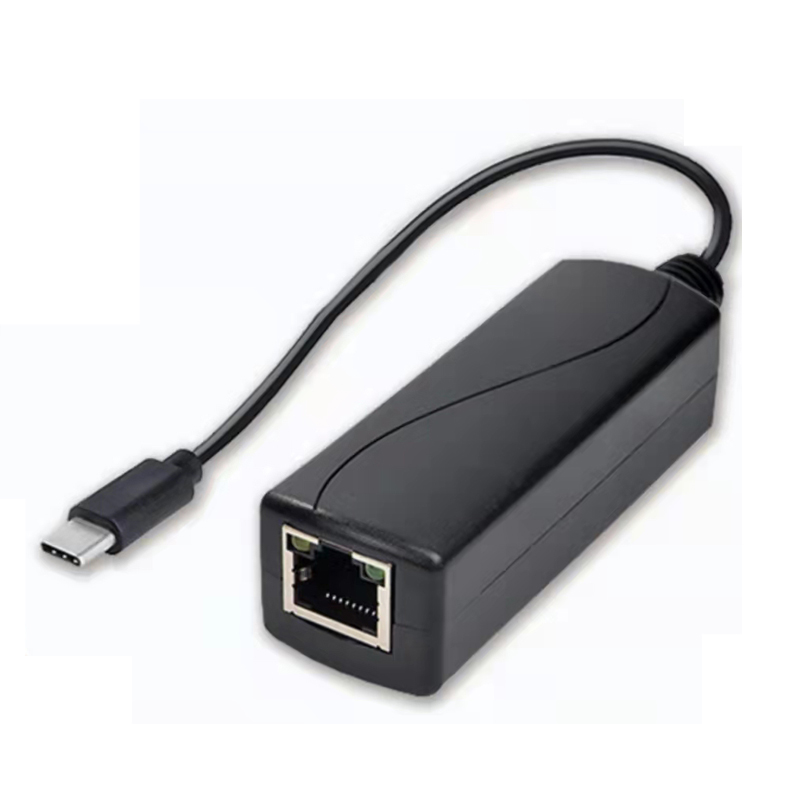 100Mbps POE till USB-C nätverksadapter - Direktronik AB