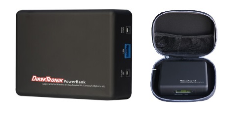 Portabelt PoE-batteri - batteridriven injektor - Power over Ethernet ...