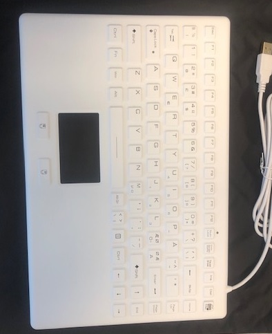 IP67 nordiskt tangentbord med pekplatta - Direktronik AB